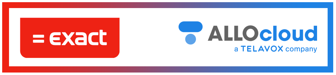 Intégrez la téléphonie d'ALLOcloud avec Exact | Intégration